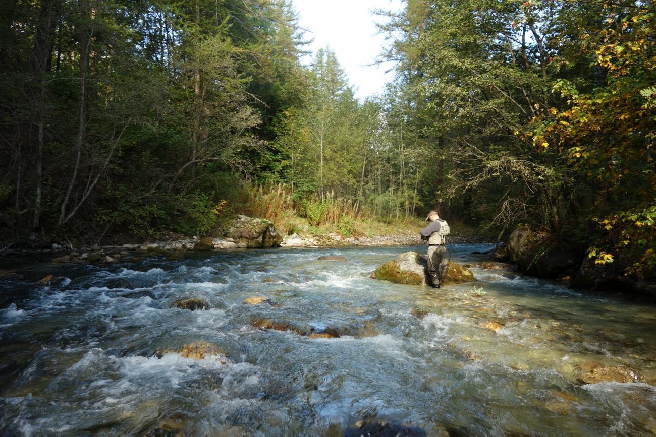 Fly Fishing White Waters : Approach and Position | Trout & Co
